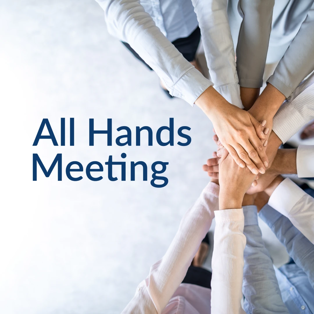 All Hands meeting presentation template